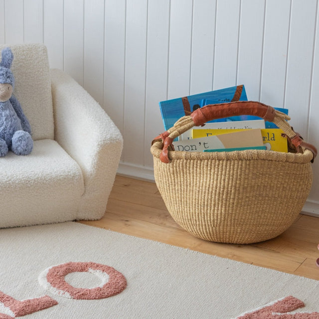 Raspberry Ripple Scalloped Bath Mat – Oh Happy Home