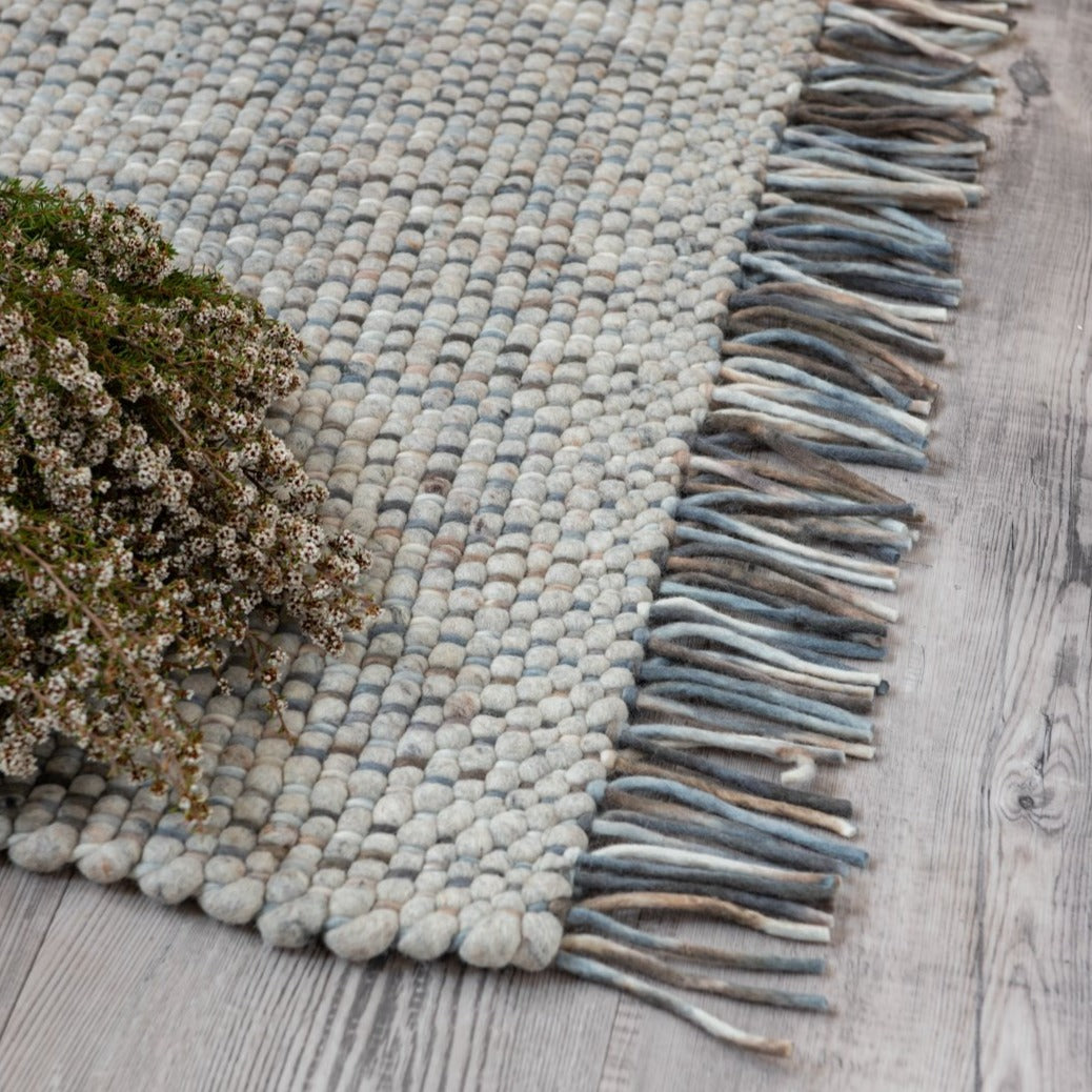 Melaleuca Grey Wool Rug – Oh Happy Home